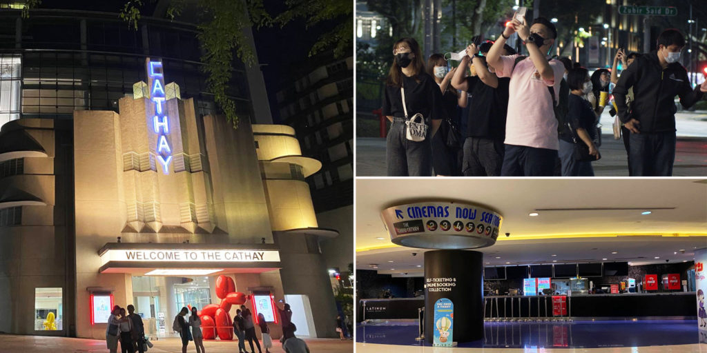 The Cathay Closes Down After 83 Years, S'poreans Visit Iconic Cinema On ...