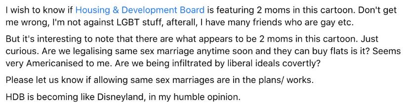 HDB Cartoon Questioned For Showing Seemingly Same-Sex Couple, Later ...