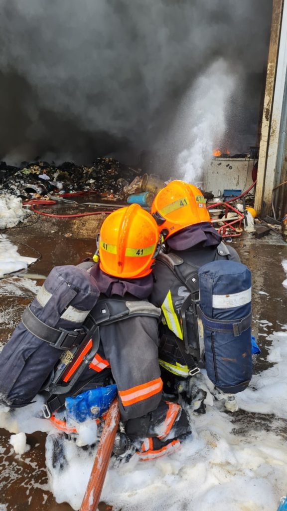 Fire Ravages Tuas Warehouse, Residents Nearby Awaken To Black Smoke In ...