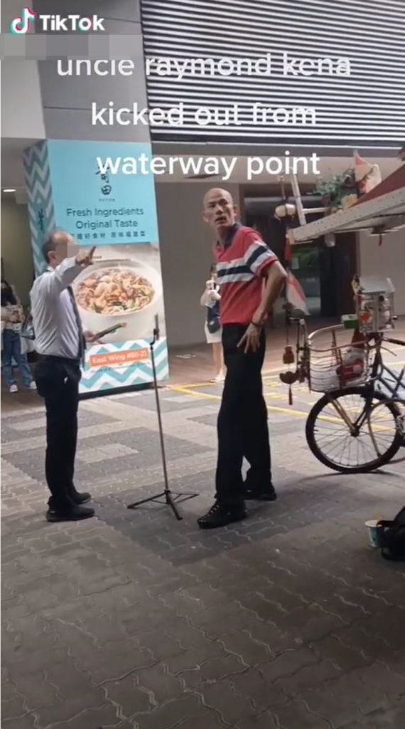Uncle Raymond Stopped From Performing At Waterway Point, Says He ...