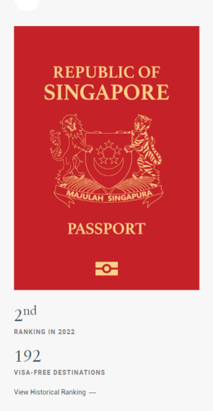 S’pore Passport Falls To 2nd Most Powerful Behind Japan, Has Access To ...