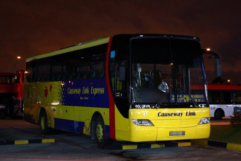 S pore JB Causeway Link Buses Available Past Midnight From 1 Aug Fares