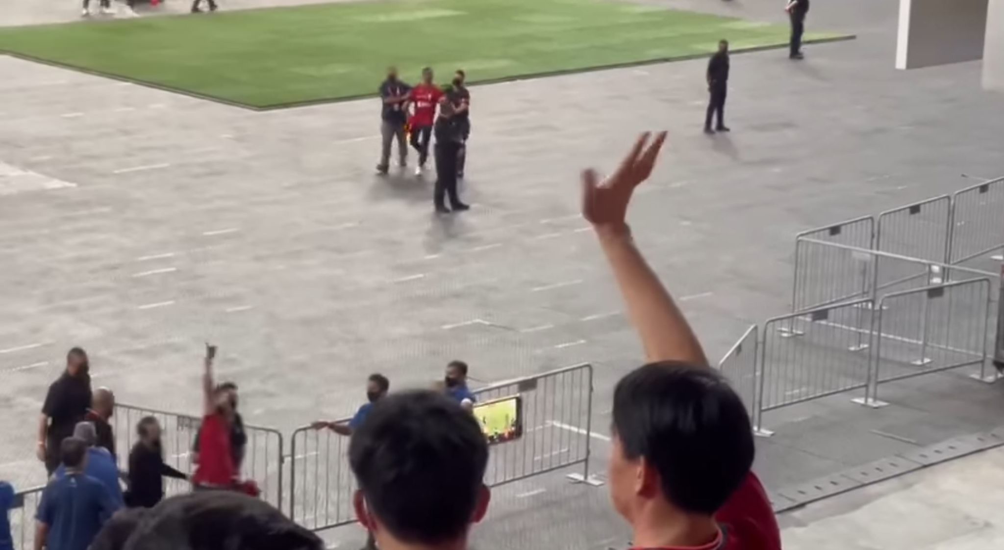 2 Fans Invade S’pore Sports Hub Pitch After Liverpool Match, Play ...