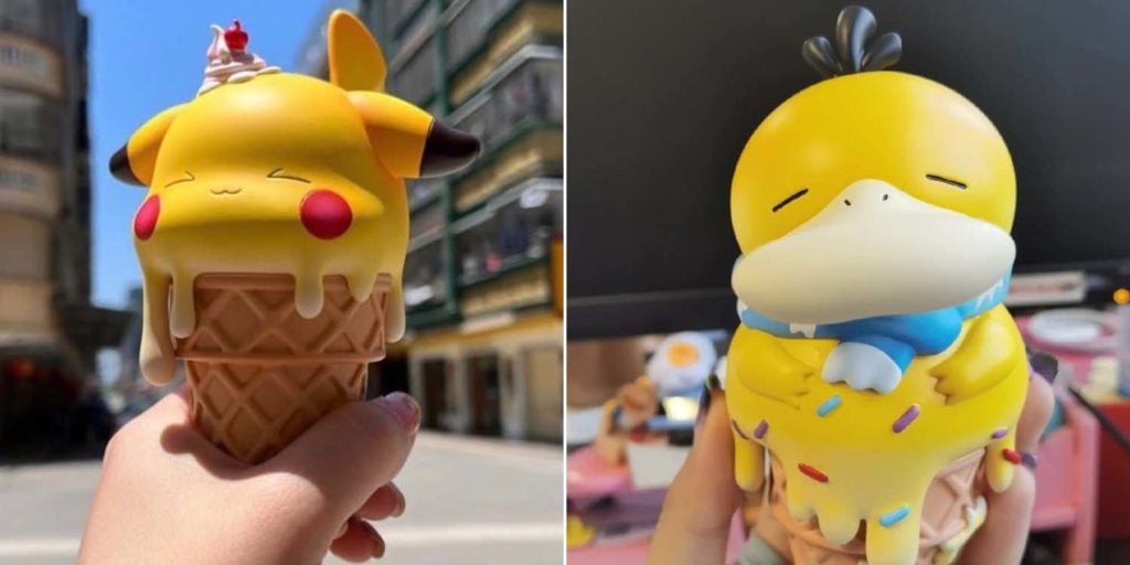 These Pikachu & Psyduck Ice Cream Figurines Are So Cute, They'll Melt ...