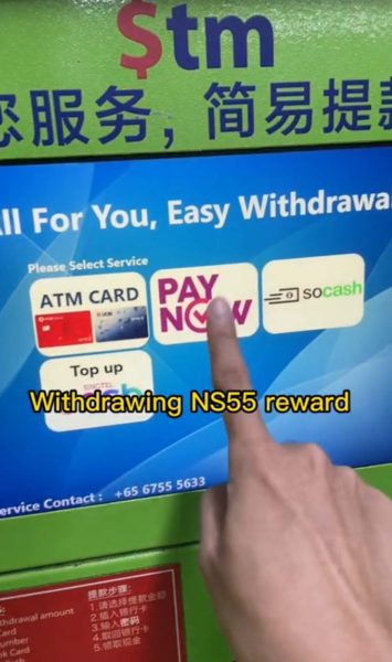NSmen Free To Decide How To Use NS55 Credits, Encashment Might Incur ...