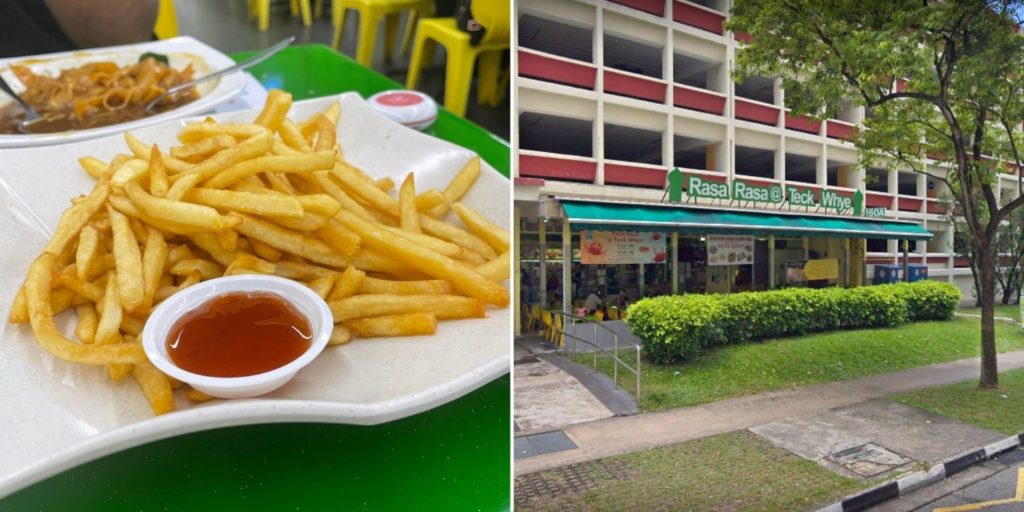 Customer Pays S$8 For Fries At Teck Whye Eatery, Owner Cites Rising Costs