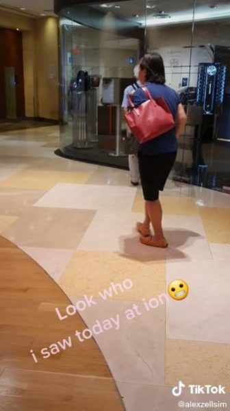 'Badge Lady' Allegedly Spotted At ION Orchard Without Mask, Signature ...