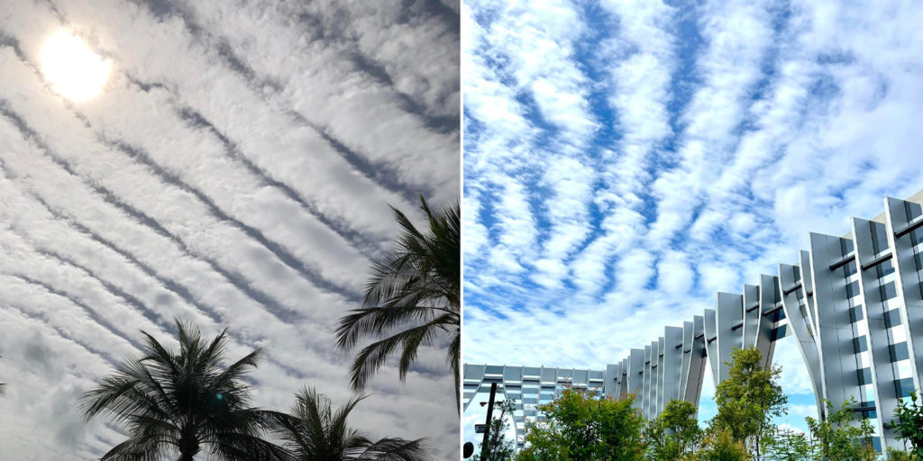 Wavy Clouds Spotted In S'pore On 31 Aug, Look Like Paddy Field In The Sky