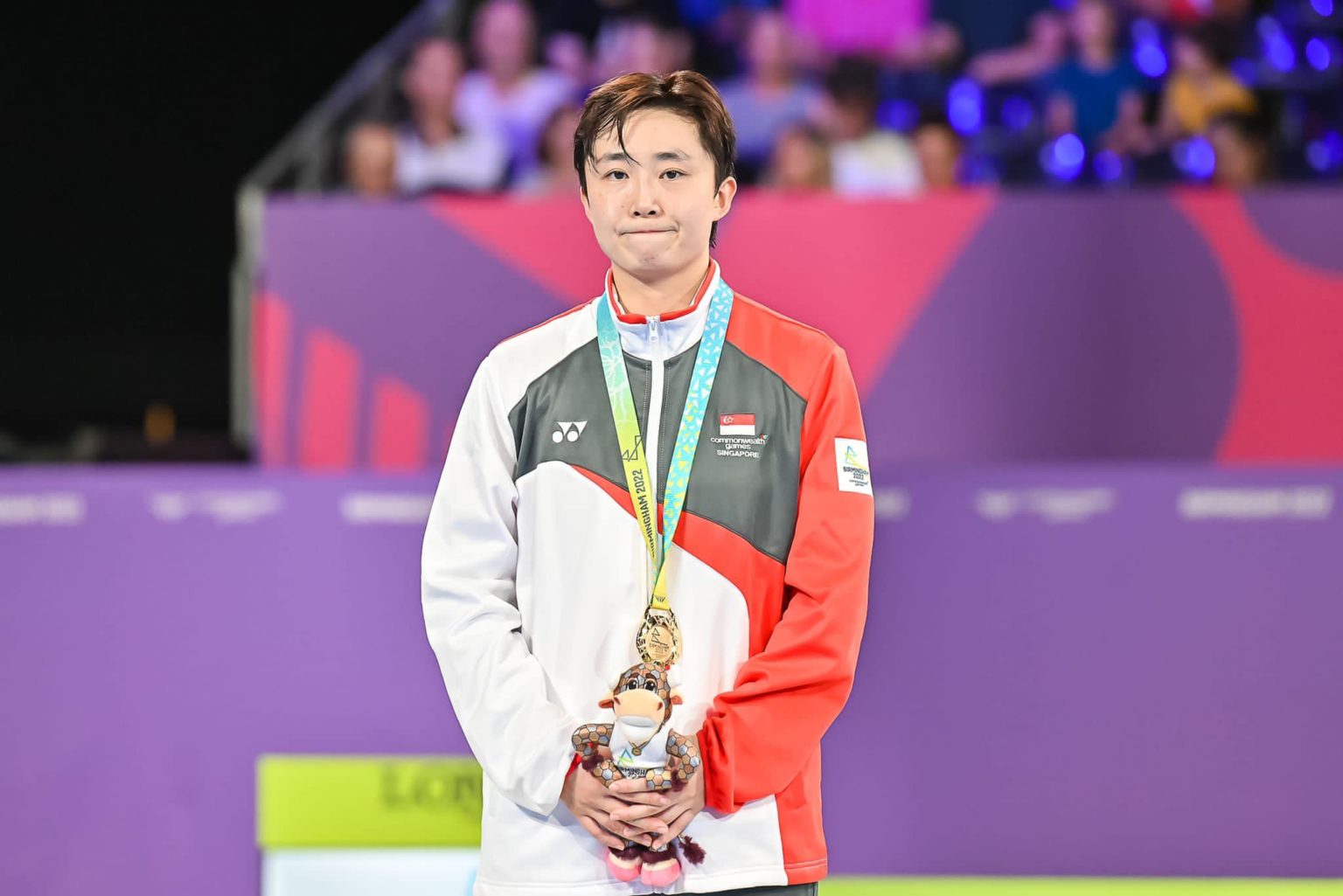 Feng Tianwei Wins Gold In 2022 Commonwealth Games All-Singapore Table Tennis Women's Singles Final