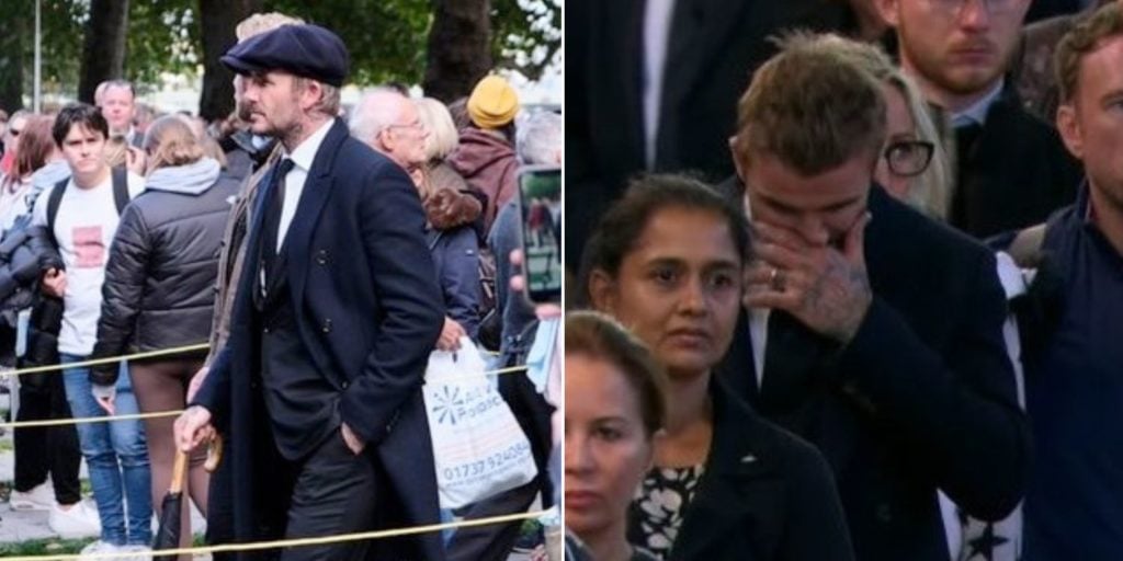 David Beckham Waits 13 Hours To See Queen Elizabeth II, Declined Offer ...