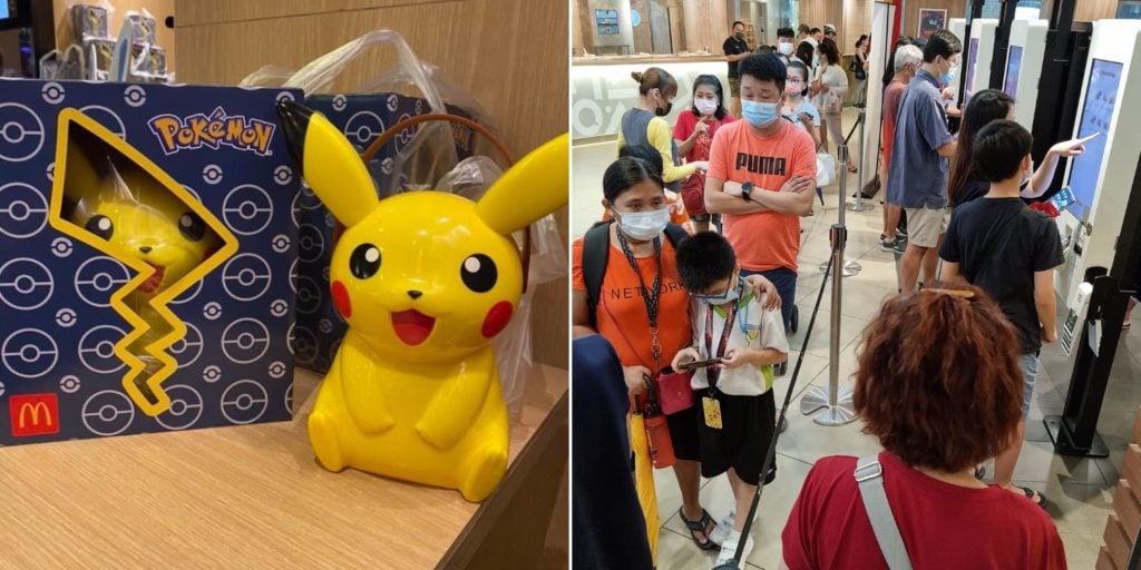 Long Queues At McDonald's Outlets Ahead Of Pikachu Carrier Launch On 8 ...