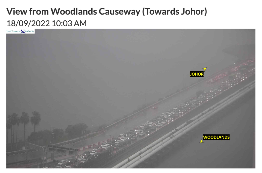 Heavy Traffic At Woodlands Checkpoint On 18 Sep Morning, ICA Says ...