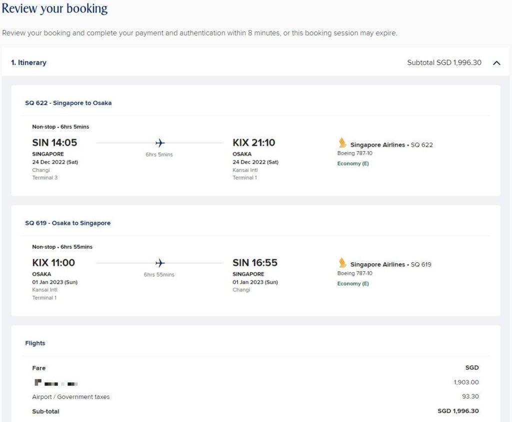 Prices Of Japan-Bound Flights Surge To Over S$2,000 For Year-End ...