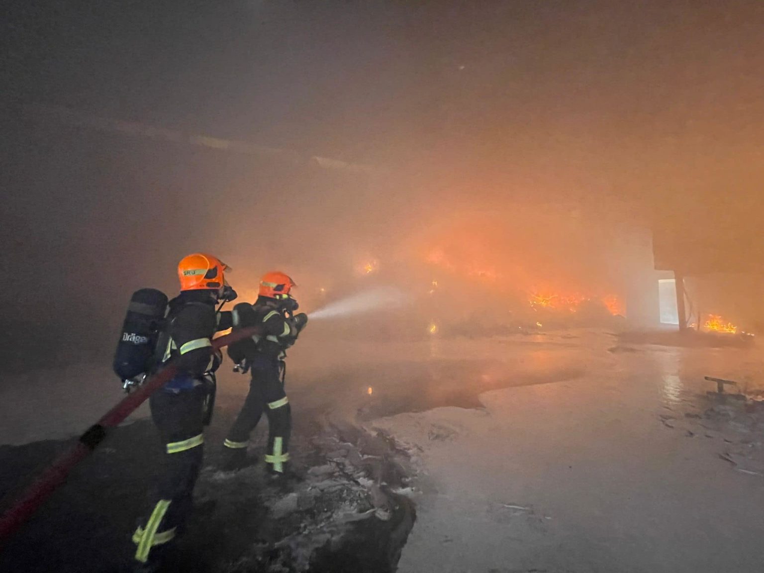 SCDF Firefighter Injured While Putting Out Woodlands Industrial Fire ...