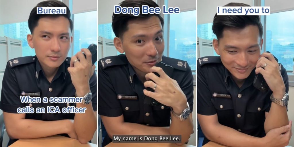 Scammer Posing As ICA Officer Calls A Real ICA Officer, Hangs Up After ...