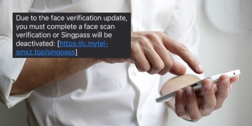 Scammers Now Trying To Get Singpass Details Via SMS, Police Warn Public ...
