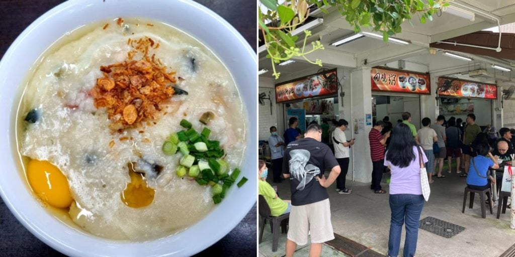 Long Lines Form At Hougang's Sin Heng Kee Porridge, Owner Tries Her ...
