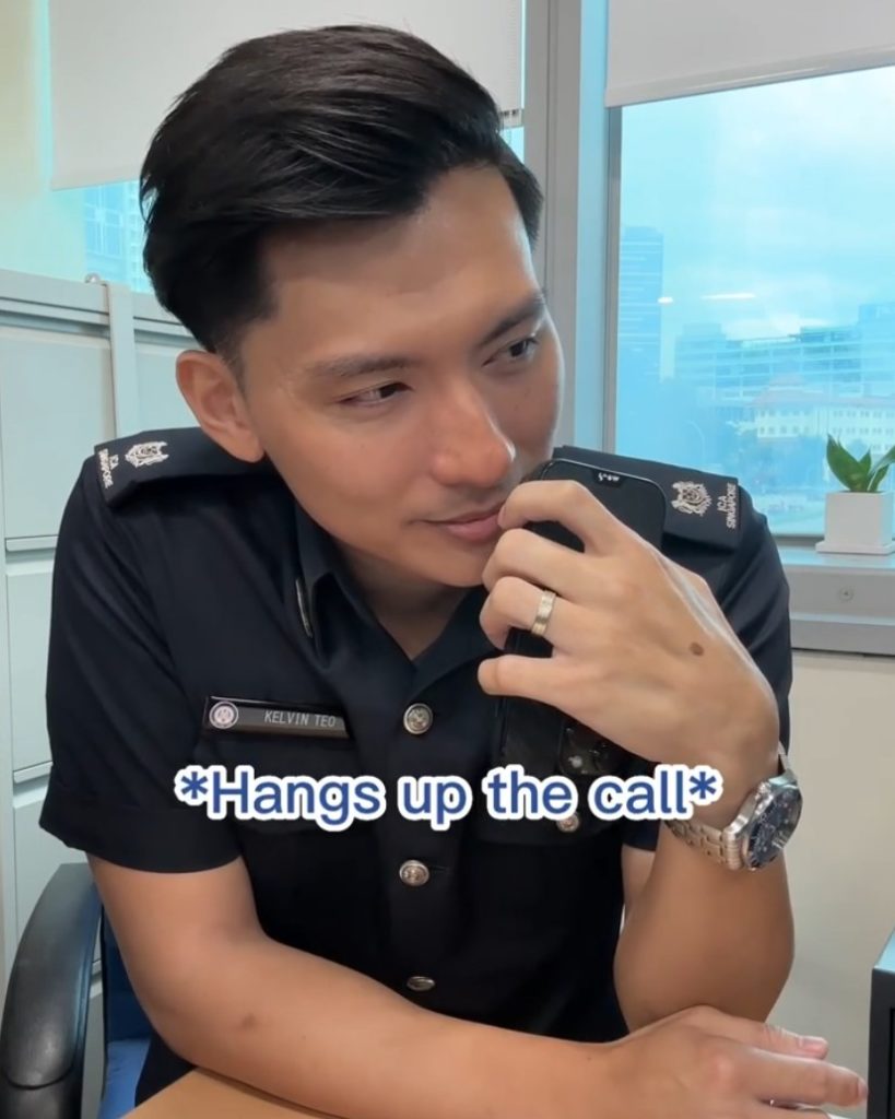 Scammer Posing As ICA Officer Calls A Real ICA Officer, Hangs Up After ...