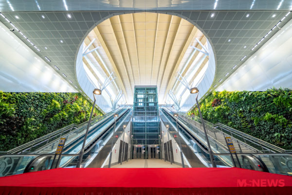TEL3 Stations Have Unique Features Like Skylights, Greenery & Books ...