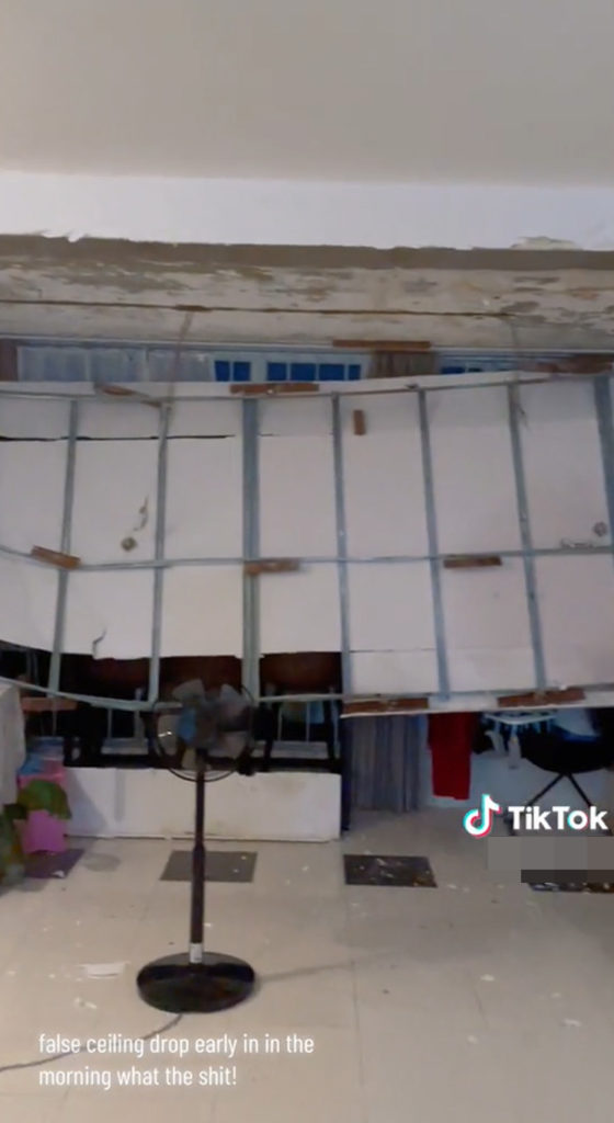 False Ceiling Over Kids' Play Area Collapses In S'pore Apartment ...