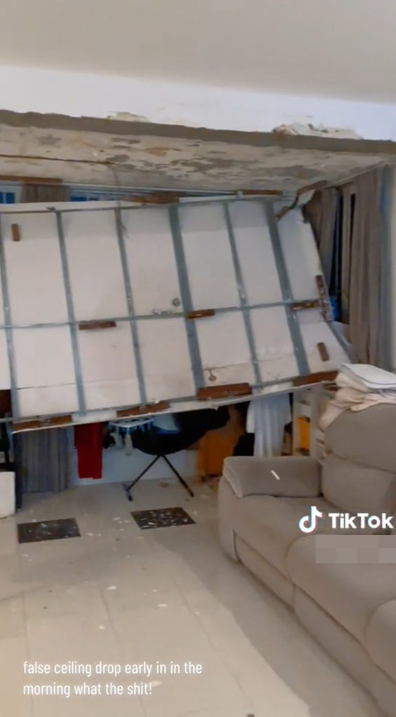 False Ceiling Over Kids' Play Area Collapses In S'pore Apartment ...