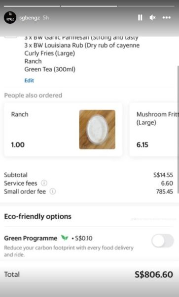 GrabFood Small Order Fees Jump To Over S$1K Due To Glitch, Platform ...