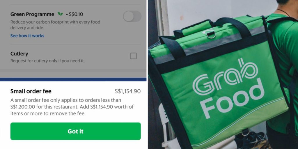 GrabFood Small Order Fees Jump To Over S$1K Due To Glitch, Platform ...