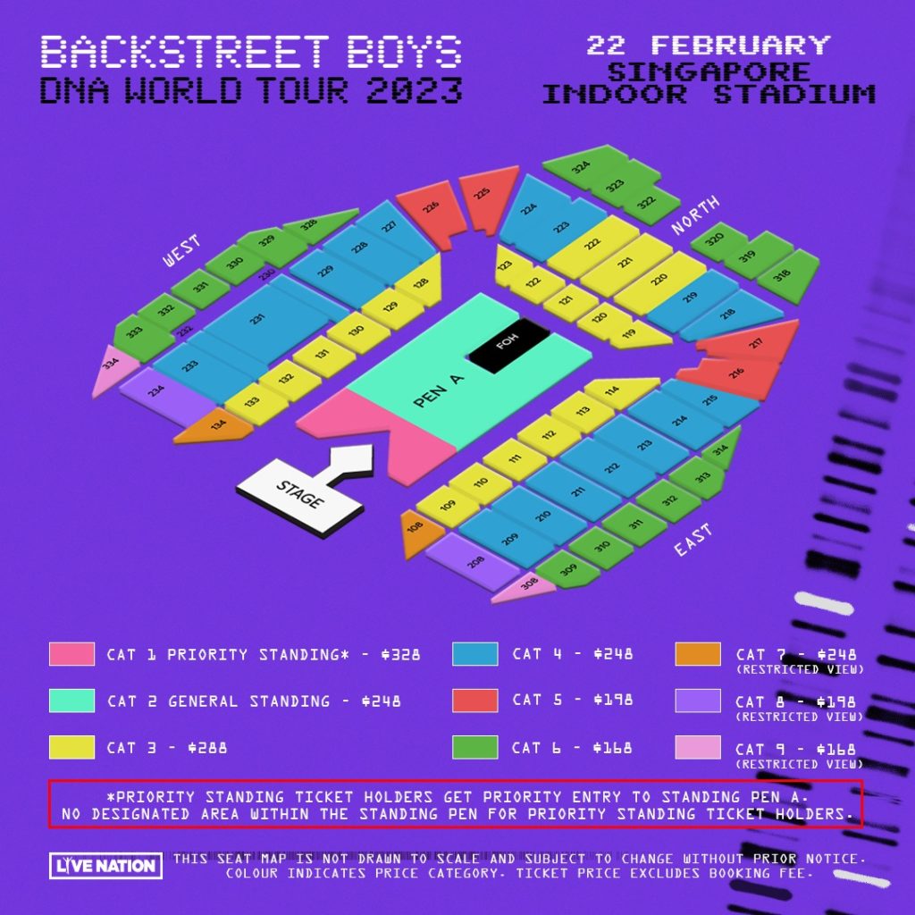 Backstreet Boys Performing At S’pore Indoor Stadium On 22 Feb 2023, Pre ...