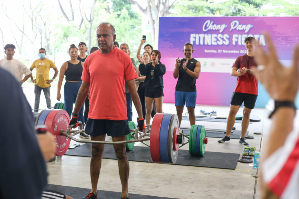 Shanmugam Sets Deadlift Personal Best By Lifting 125kg At Chong Pang Event