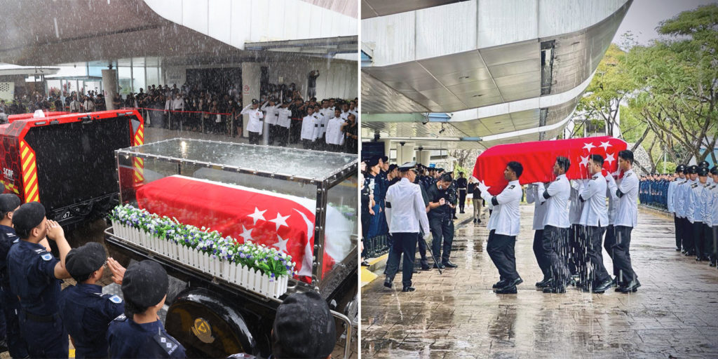 Family & Friends Bid Fallen Firefighter Farewell, Officers Give Final ...