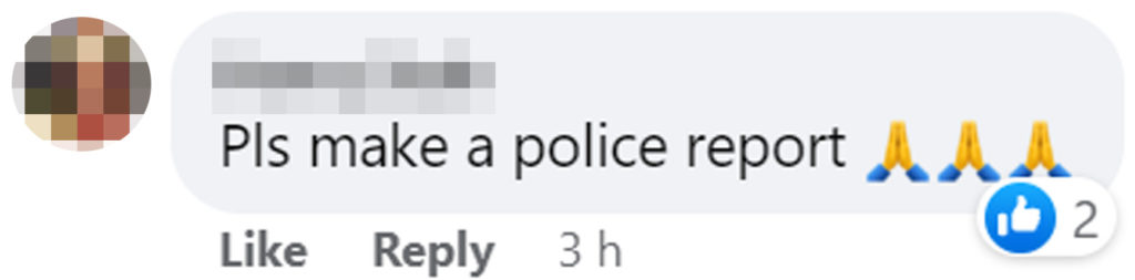 Driver In Tampines Repeatedly Points Middle Fingers After Getting ...