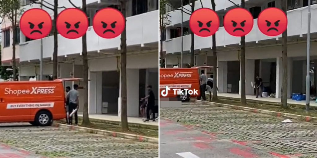 Shopee Deliverymen Filmed Throwing Parcels On The Ground, Company Calls ...