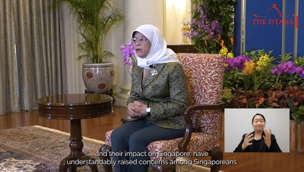 President Halimah Urges S'pore To Reward Competence, Not Just Paper ...