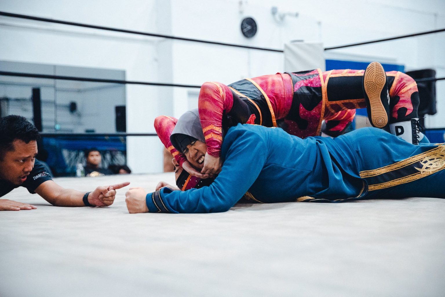 Hijabi Wrestlers Participate In Same S'pore Match, One Inspired The ...