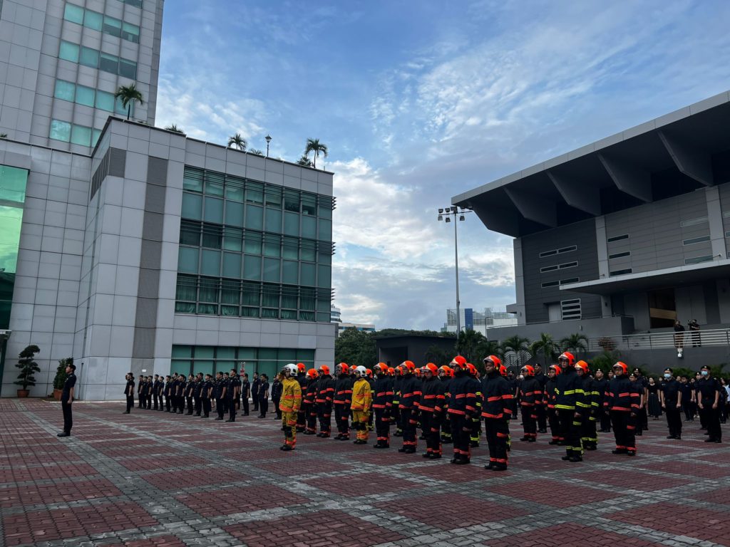 SCDF Officers Pay Tribute To Fallen Firefighter, He Gets Promoted To ...