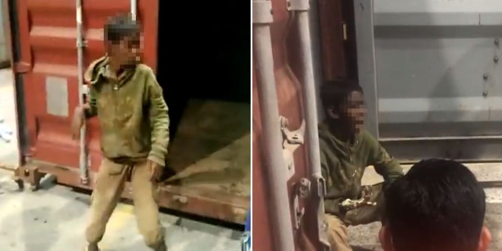 Bangladeshi Boy Sneaks Into Shipping Container While Playing Hide ...