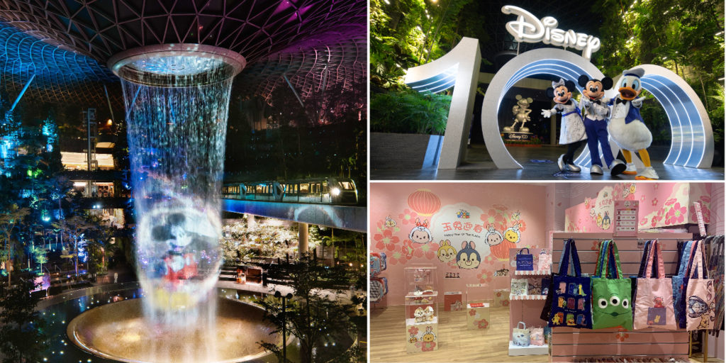 Jewel Changi Airport Transforms Into Disney Haven With Special Light ...