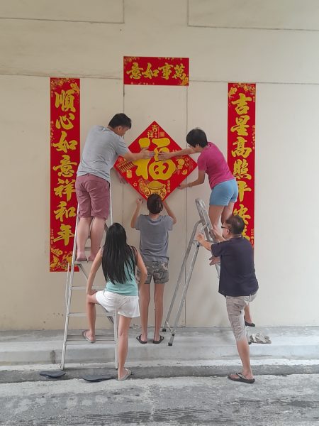 44 Bishan Households Contribute CNY Decorations For HDB Block, Include ...