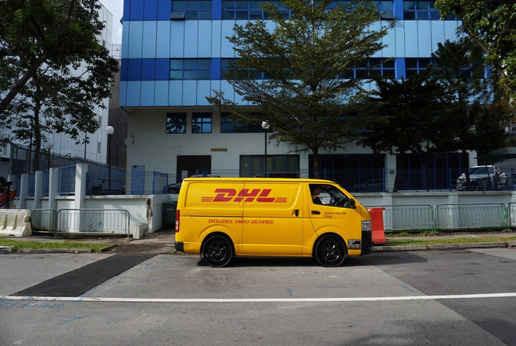 Some DHL S’pore Vehicles Have Puncture-Proof Tyres, They’re Not Filled ...