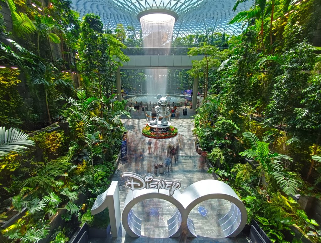 Jewel Changi Airport Transforms Into Disney Haven With Special Light ...