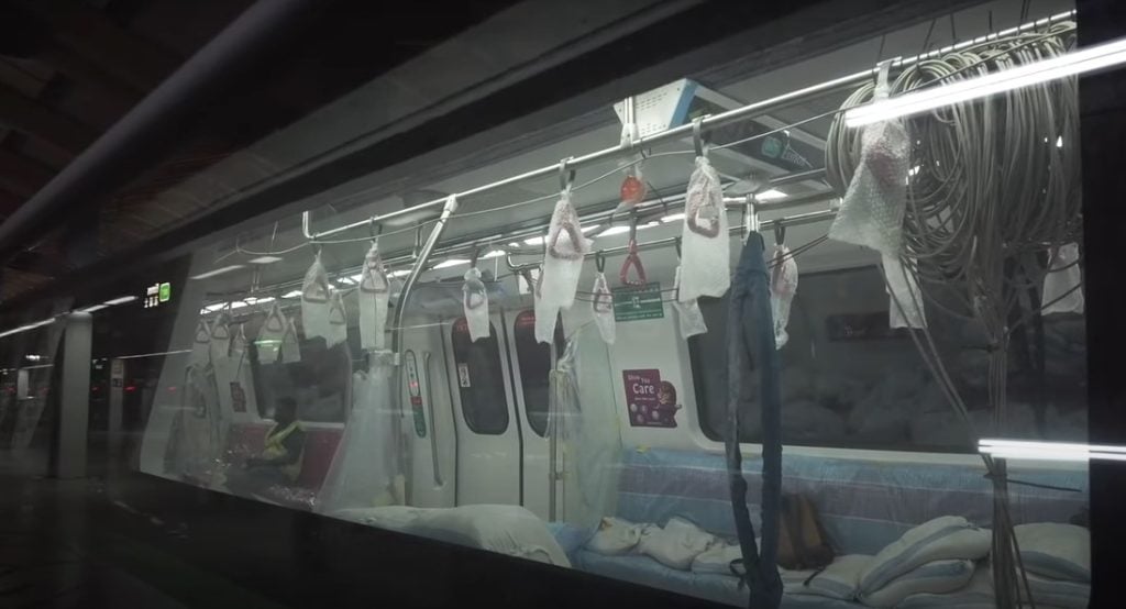 New MRT Train Seen Being Tested On East-West Line, Means They'll Be ...