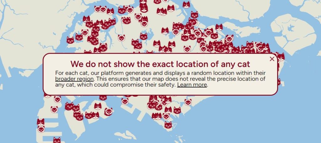 S'pore Map For Community Cats Shows Lepak Spots Of Over 200 Felines ...