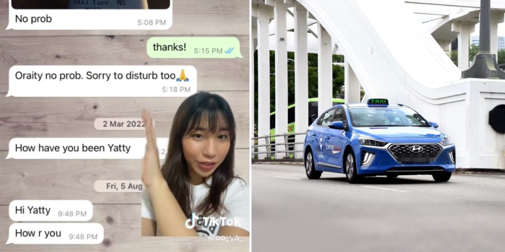 ComfortDelGro Taxi Driver Texts Passenger & Asks How She’s Doing Every ...