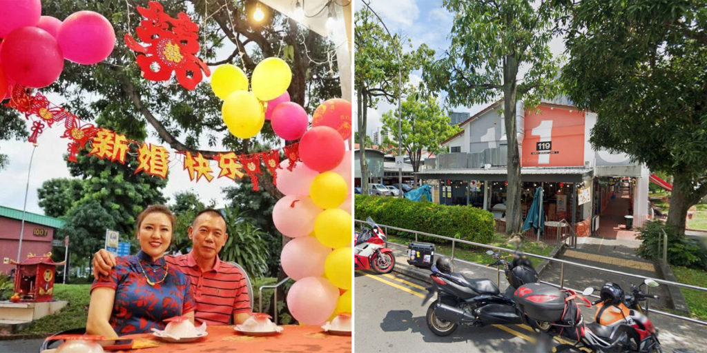 Couple Holds Wedding At Bukit Merah Kopitiam, Guests Enjoy 9-Course ...