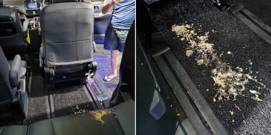 S’pore Gojek Driver Cancels Ride After Finding Vomit From Drunk ...