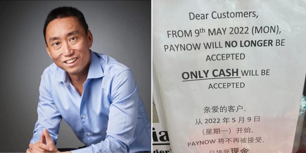 Ex-NMP Calvin Cheng Calls For Boycott Of Cash-Only Businesses, S ...