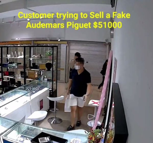 Man Tries Selling Fake Audemars Piguet Watch At Far East Plaza Shop ...