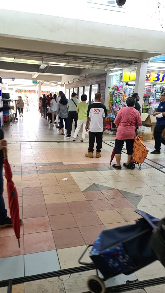 S$12M TOTO Hong Bao Draw Sparks Snaking Queue From Rochor Mall Basement ...
