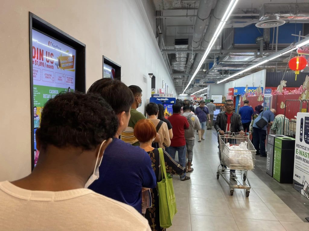 S$12M TOTO Hong Bao Draw Sparks Snaking Queue From Rochor Mall Basement ...