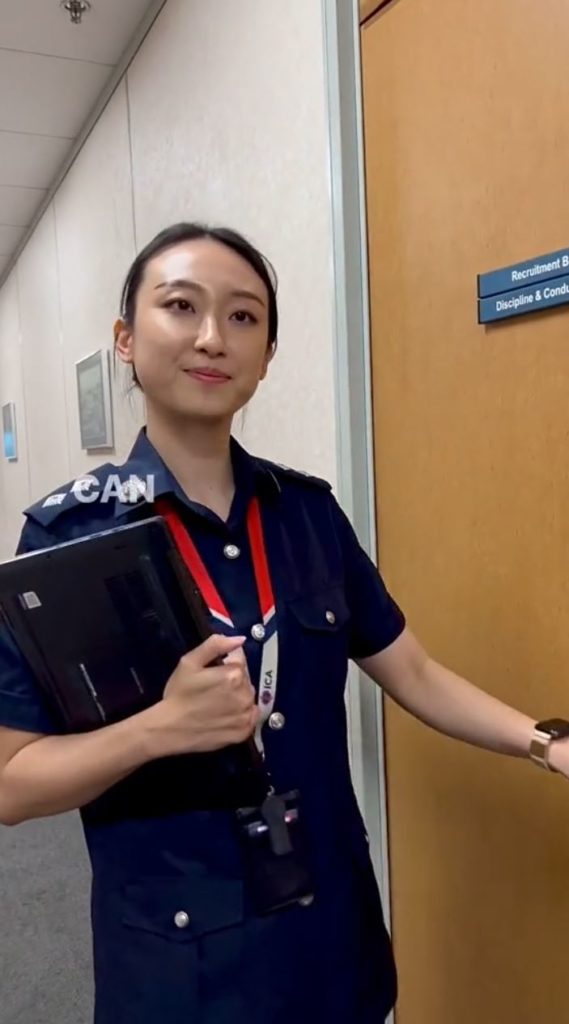 Female ICA Officer In Recruitment Video Catches Viewers' Attention ...